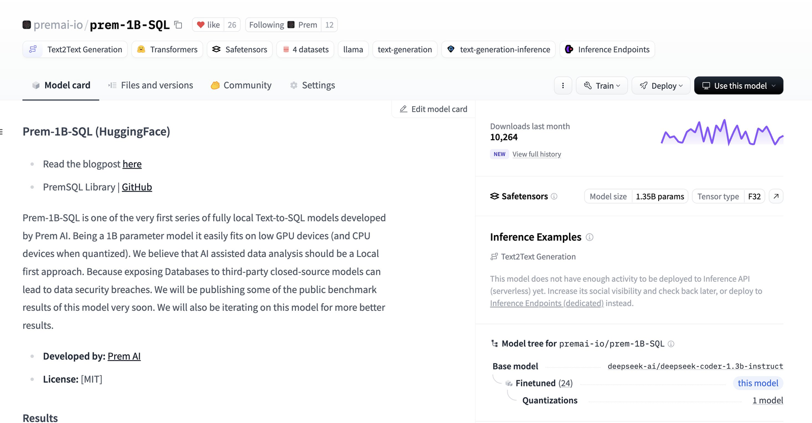 Prem-1B-SQL: Fully Local Performant SLM for Text to SQL